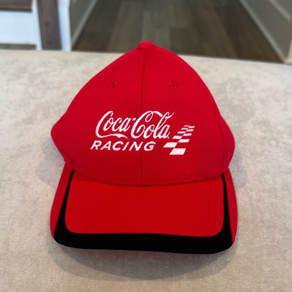 Coca Cola | Accessories | Coca Cola Racing Cap In Bold Red | Poshmark